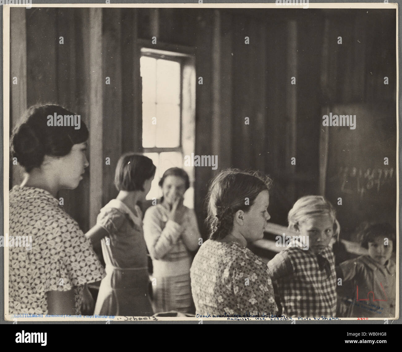 Vintage depression era photograph Stock Photo - Alamy