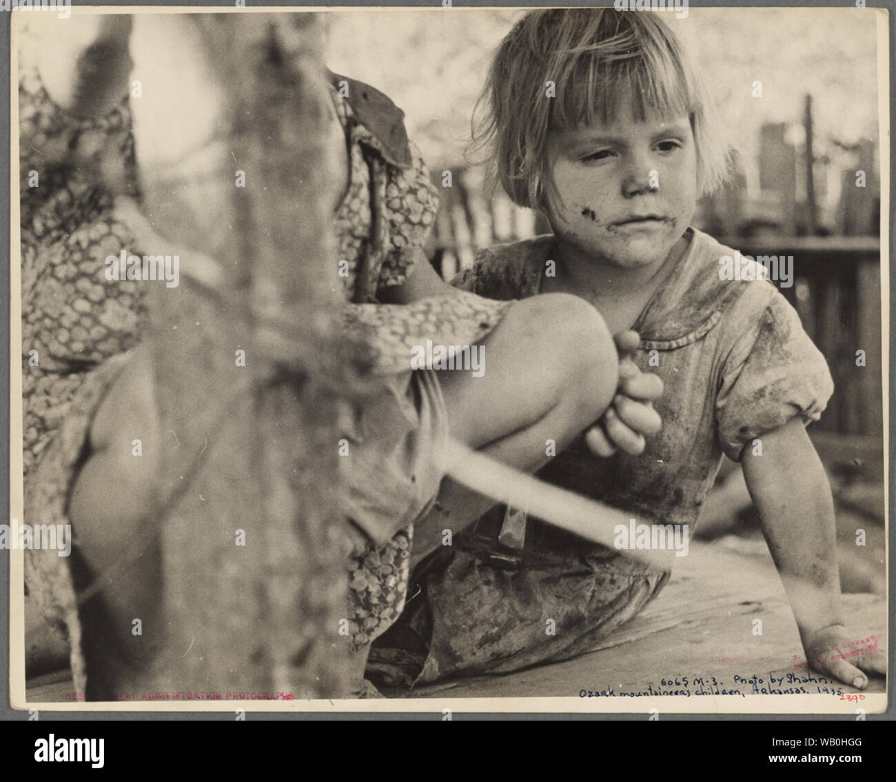 Vintage depression era photograph Stock Photo - Alamy