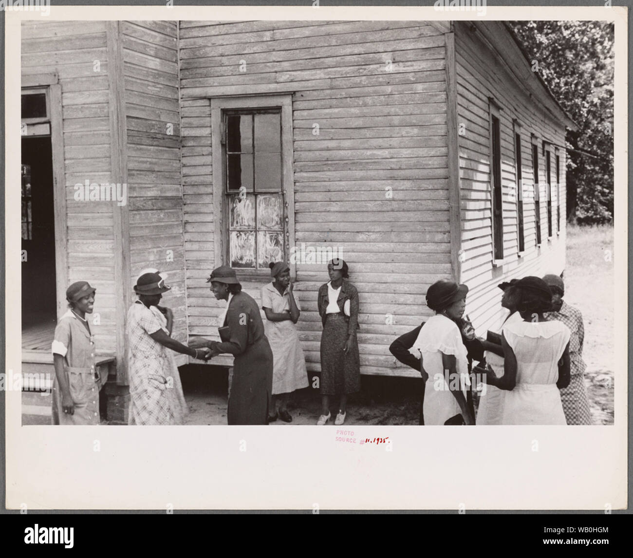 Vintage depression era photograph Stock Photo - Alamy