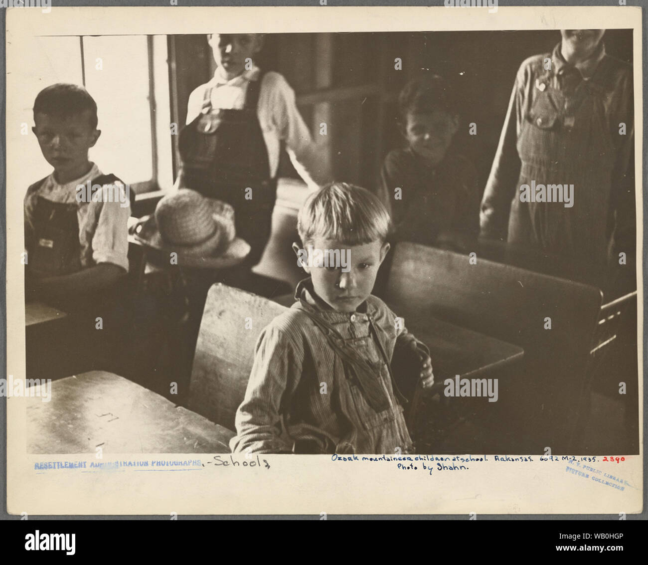Vintage depression era photograph Stock Photo - Alamy