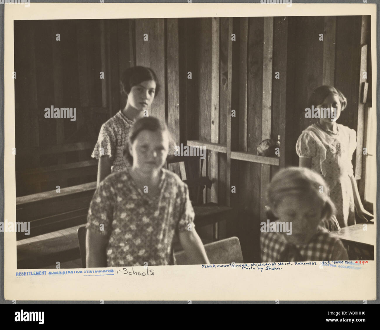 Vintage depression era photograph Stock Photo - Alamy