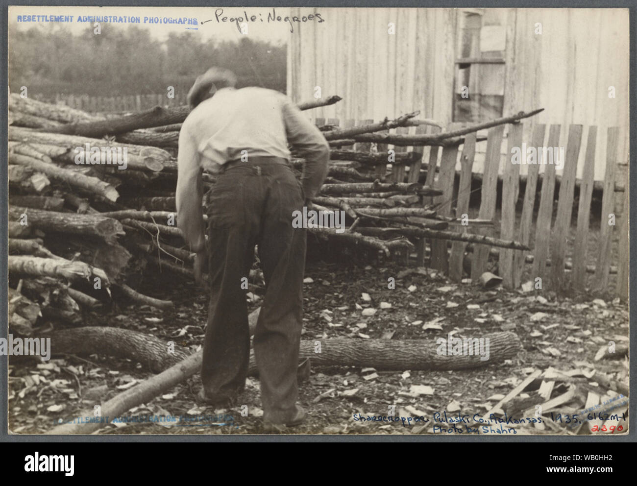 Vintage depression era photograph Stock Photo - Alamy