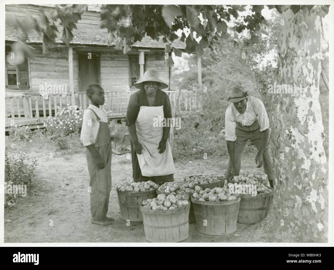 Vintage depression era photograph Stock Photo - Alamy