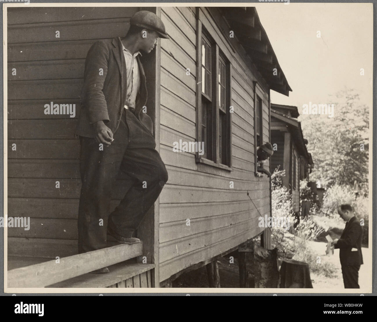 Vintage depression era photograph Stock Photo - Alamy
