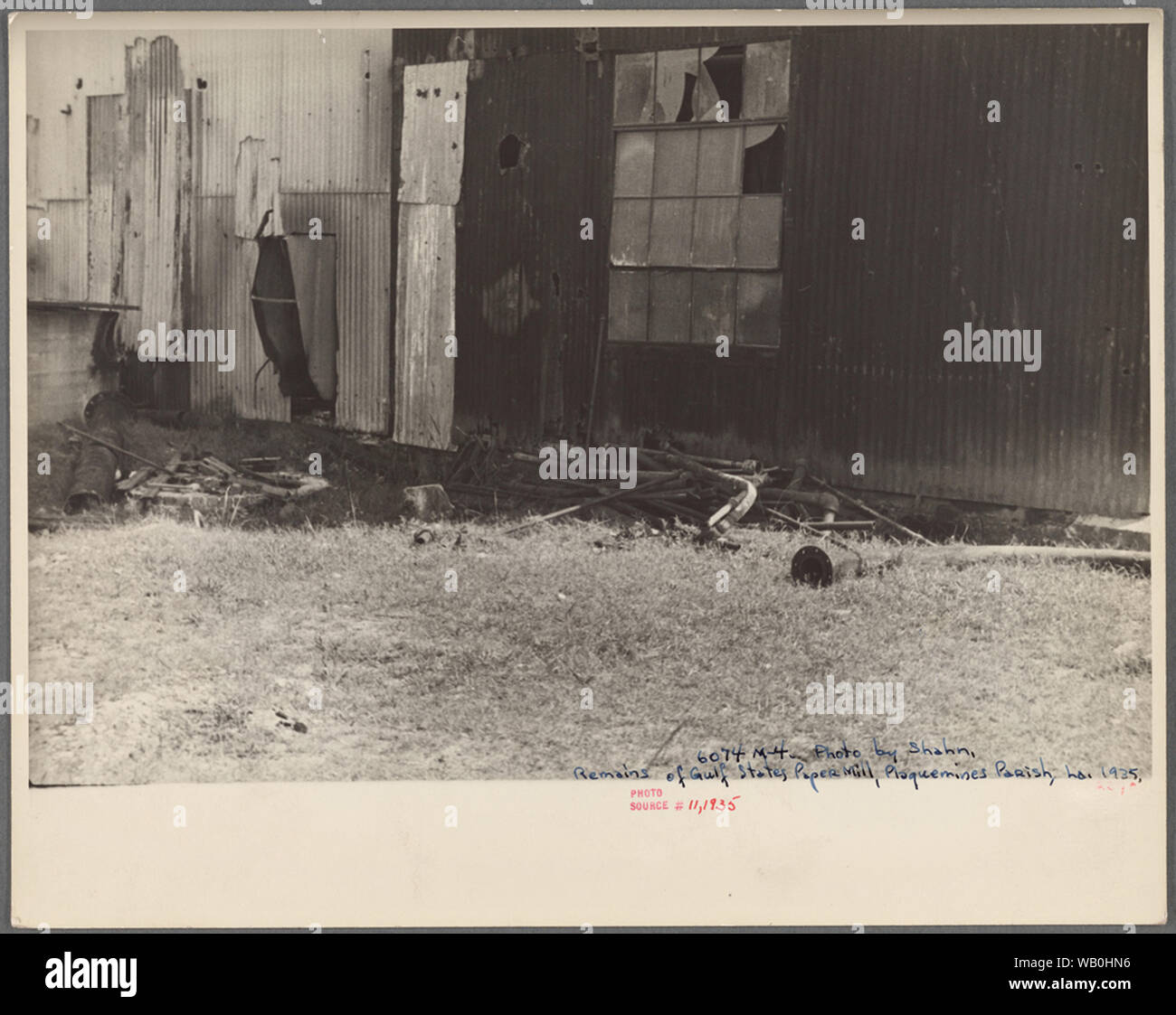 Vintage depression era photograph Stock Photo - Alamy