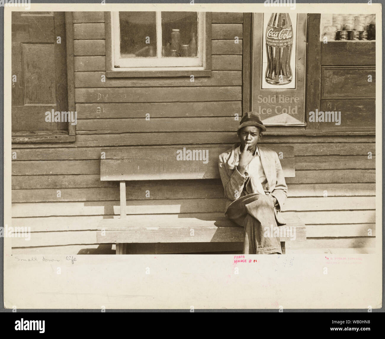 Vintage depression era photograph Stock Photo - Alamy