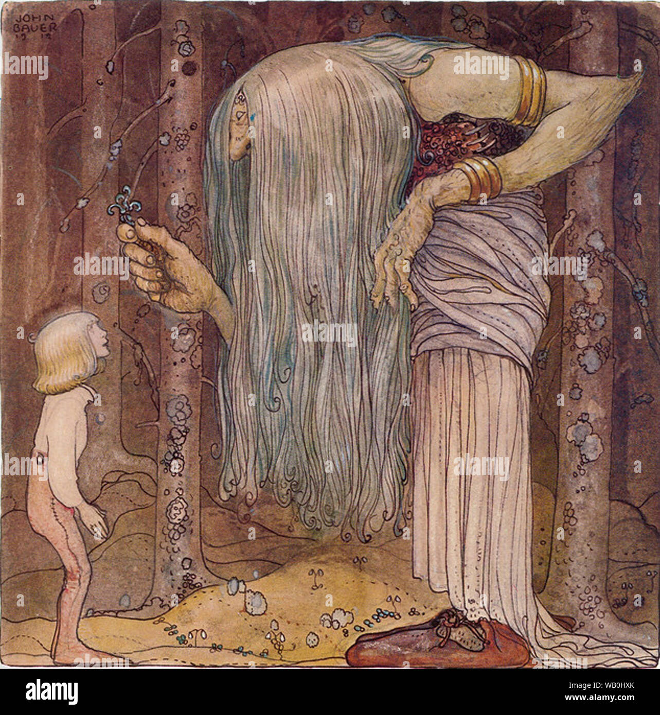 Fantasy art illustration Stock Photo - Alamy