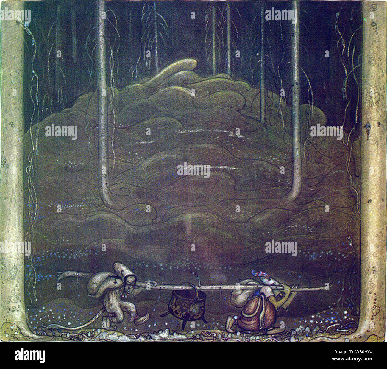 John bauer poster hi-res stock photography and images - Alamy