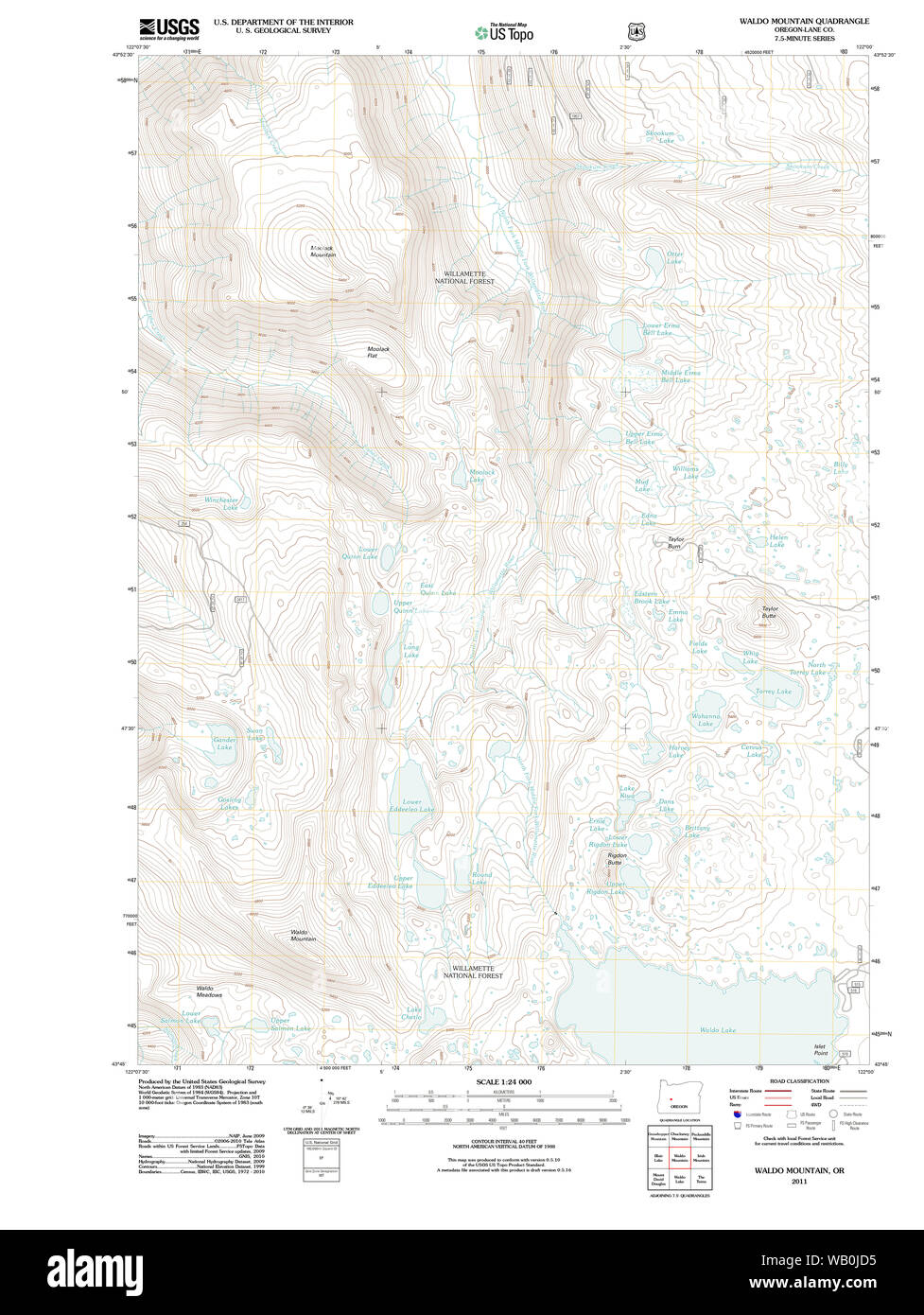 Waldo map hi-res stock photography and images - Alamy