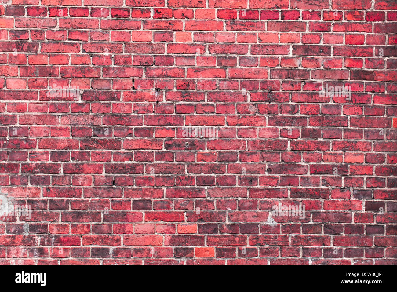 Vintage red bricks wall background.Grunge block texture Stock Photo - Alamy