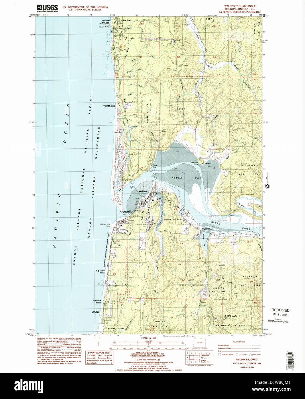 Waldport oregon Cut Out Stock Images & Pictures - Alamy