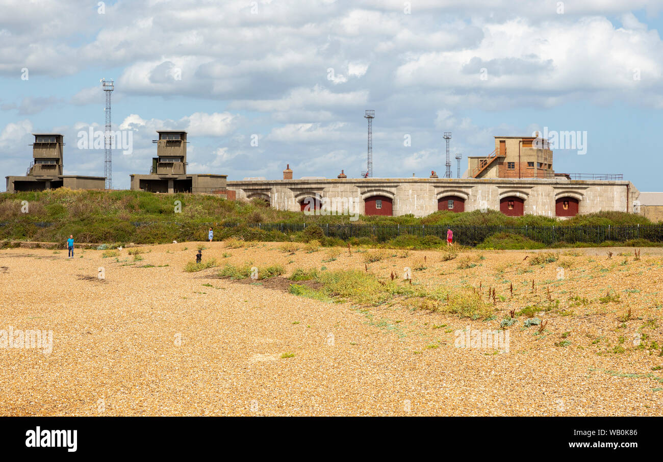 Landguard Fort historic military building from Napoleonic period and ...