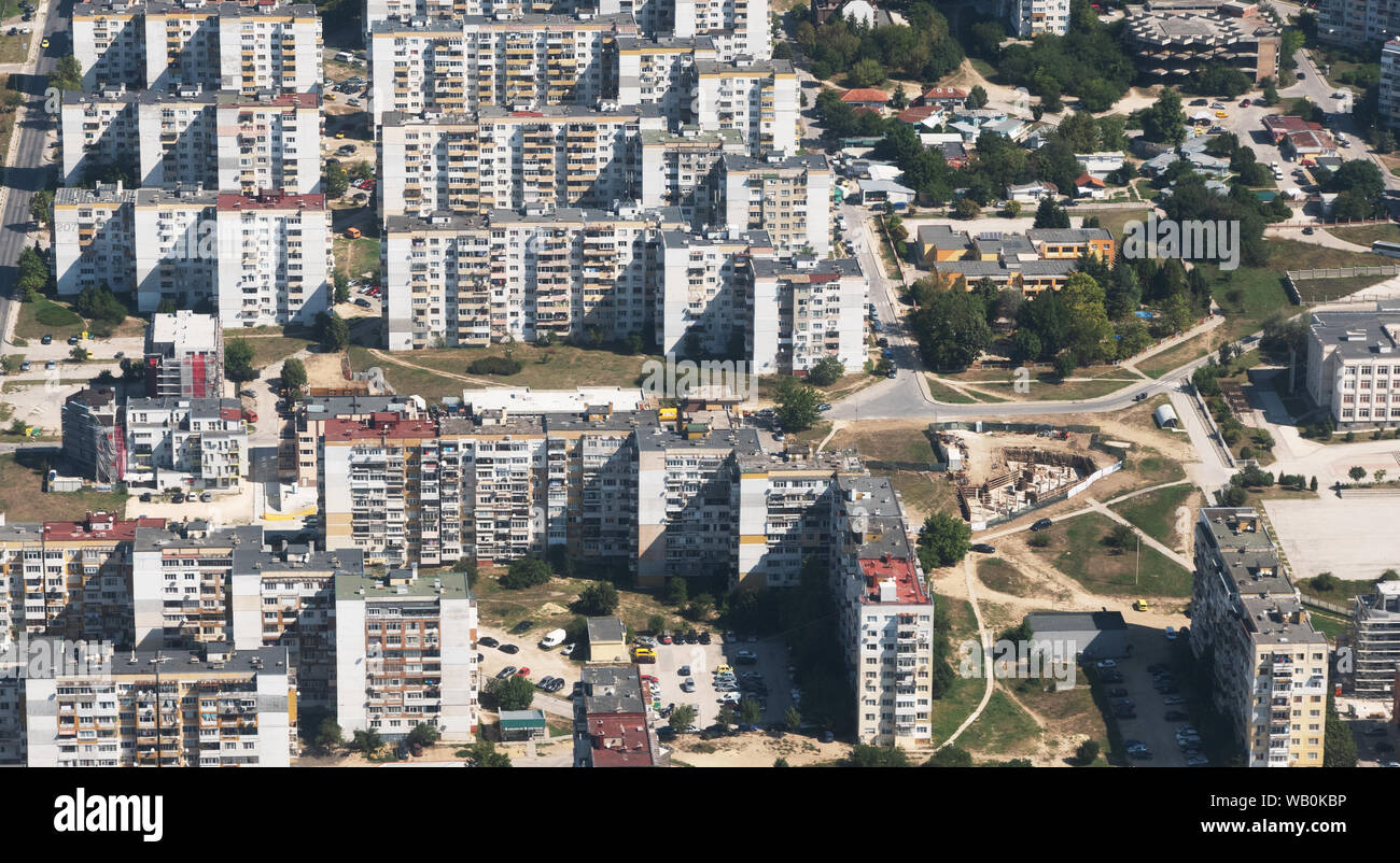 Aerial view from Varna Stock Photo - Alamy