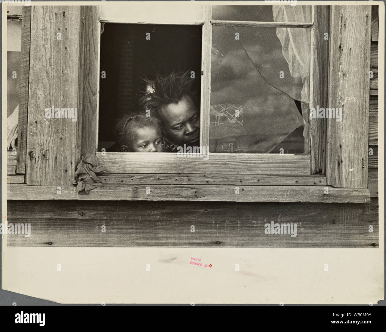 Vintage depression era photograph Stock Photo - Alamy