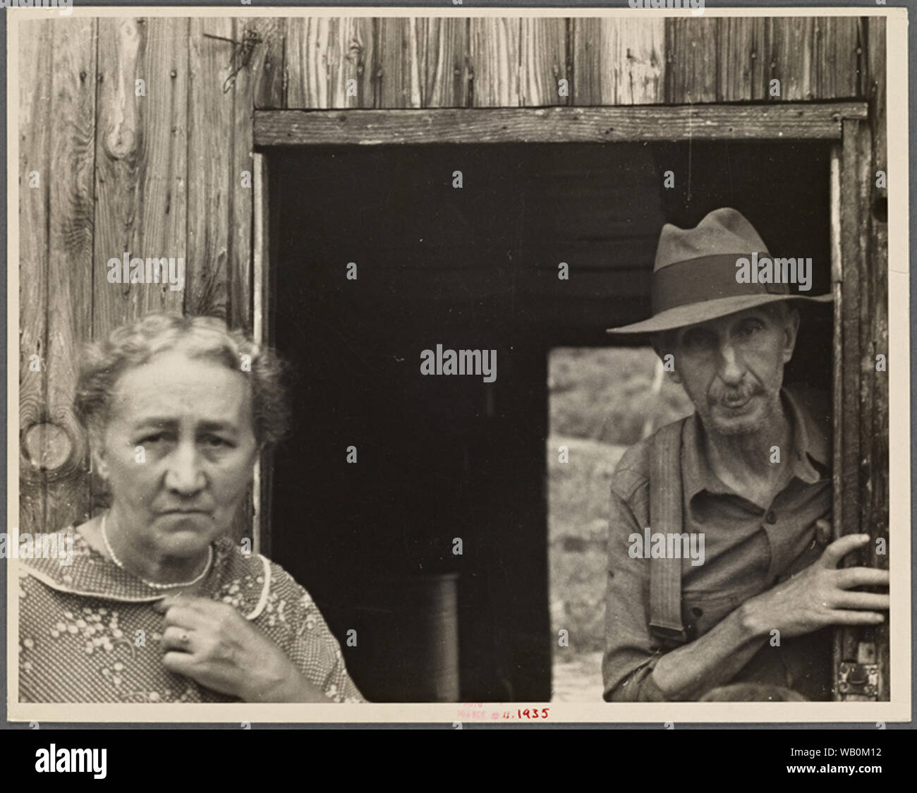 Vintage depression era photograph Stock Photo - Alamy