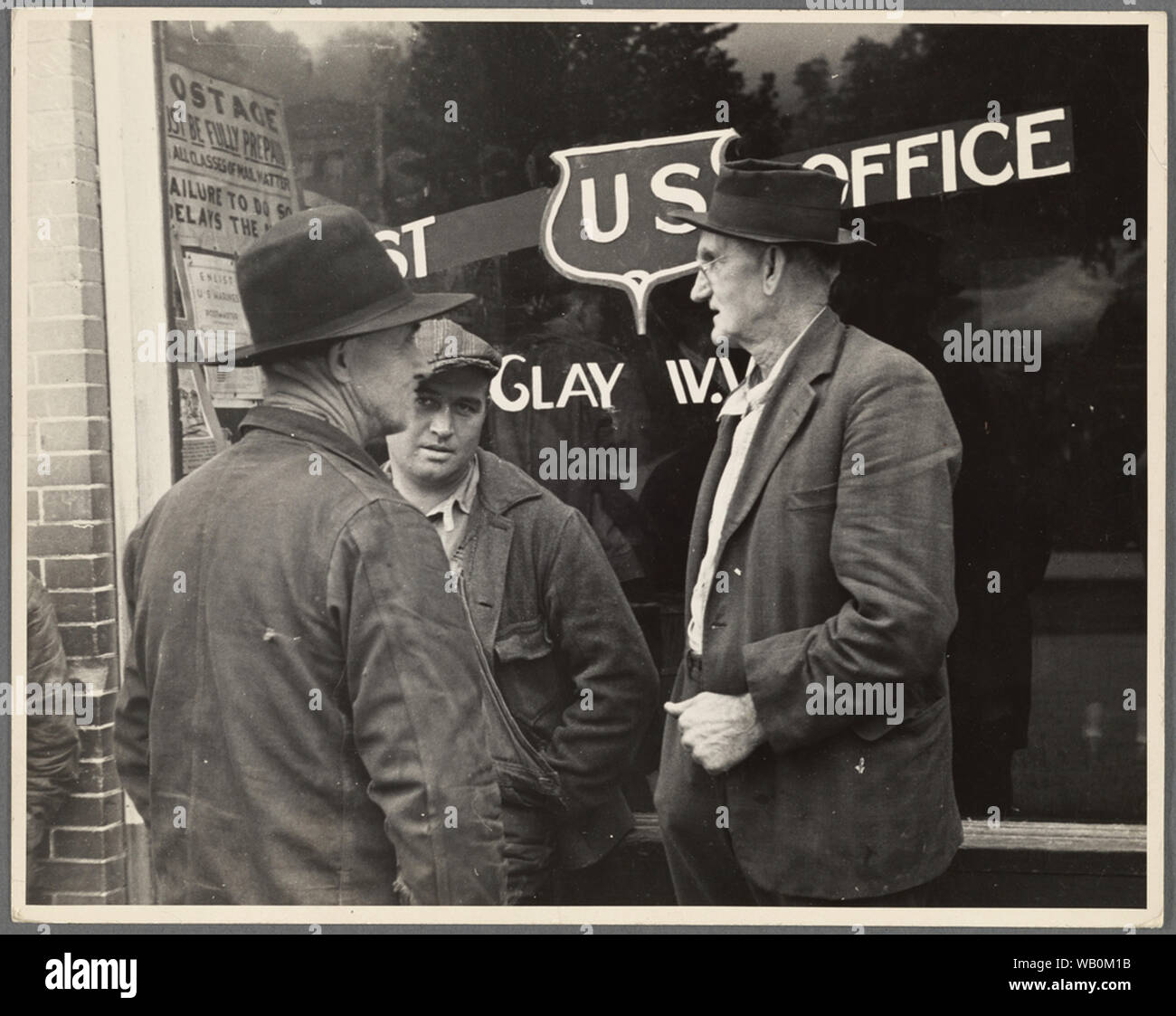 Vintage depression era photograph Stock Photo - Alamy
