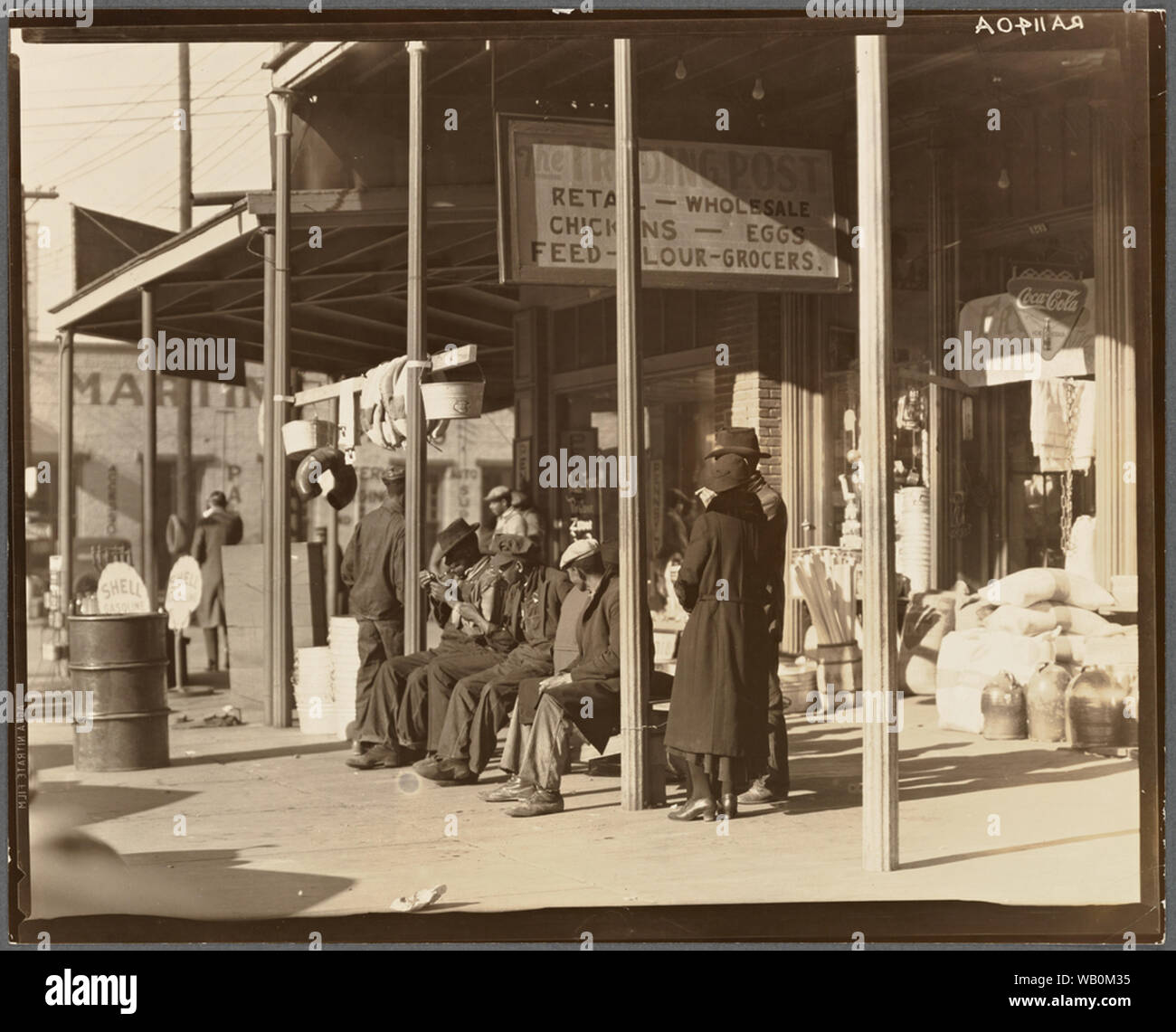 vintage usa great depression era photograph Stock Photo - Alamy