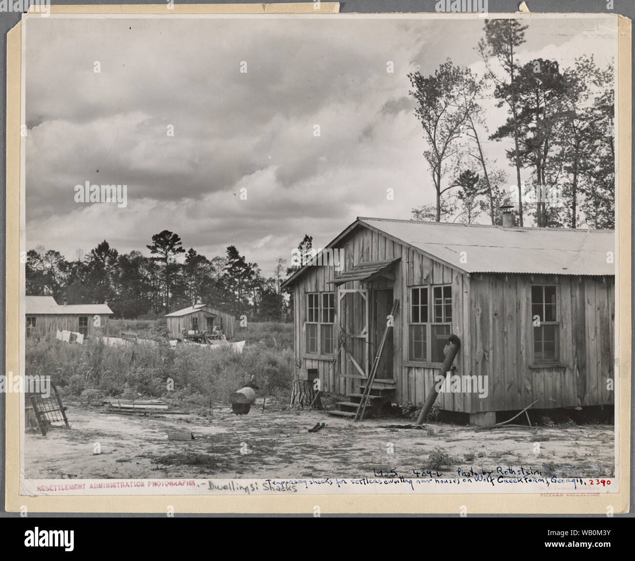 vintage usa great depression era photograph Stock Photo - Alamy