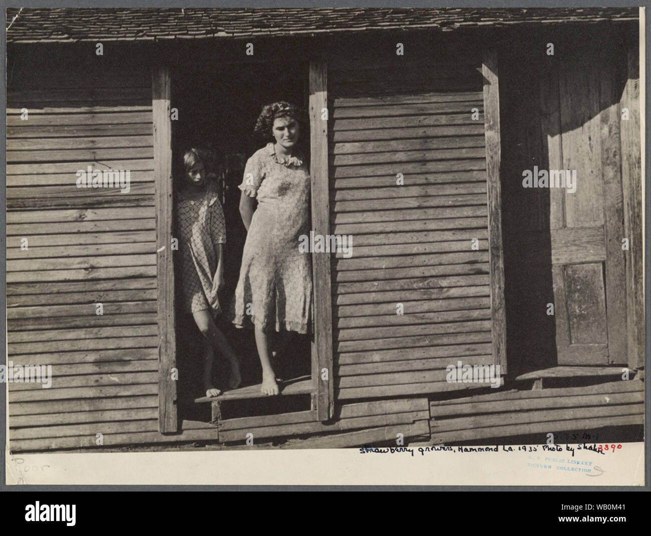vintage usa great depression era photograph Stock Photo - Alamy