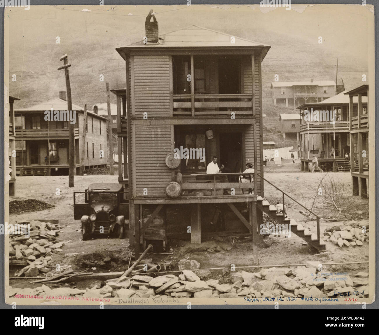 vintage usa great depression era photograph Stock Photo - Alamy