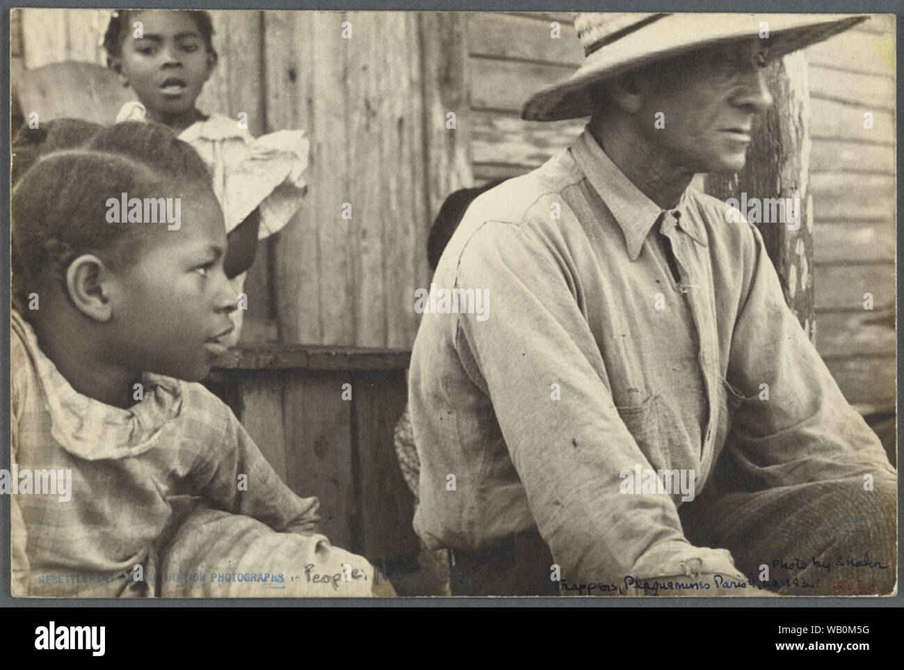vintage usa great depression era photograph Stock Photo - Alamy