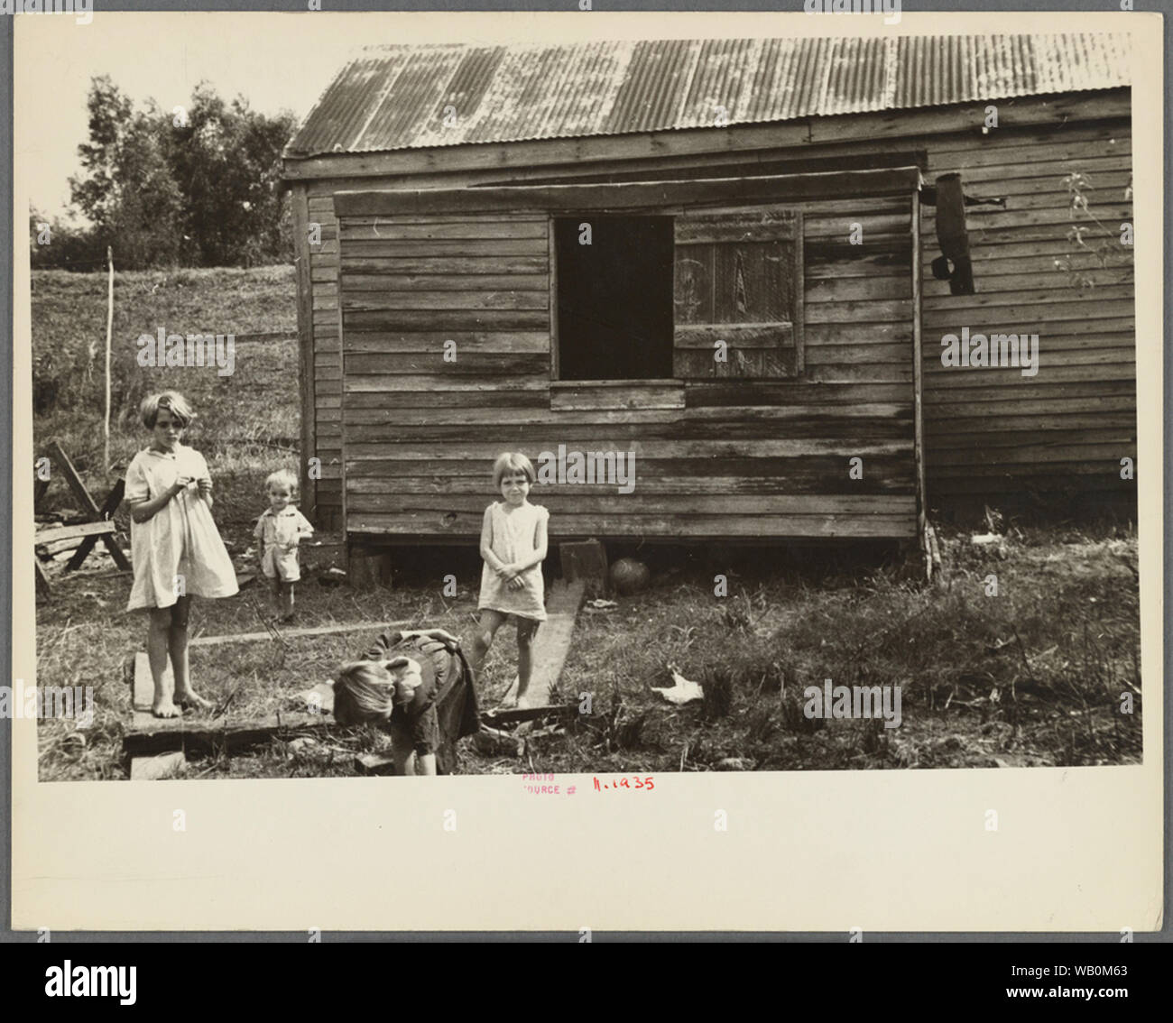 vintage usa great depression era photograph Stock Photo - Alamy