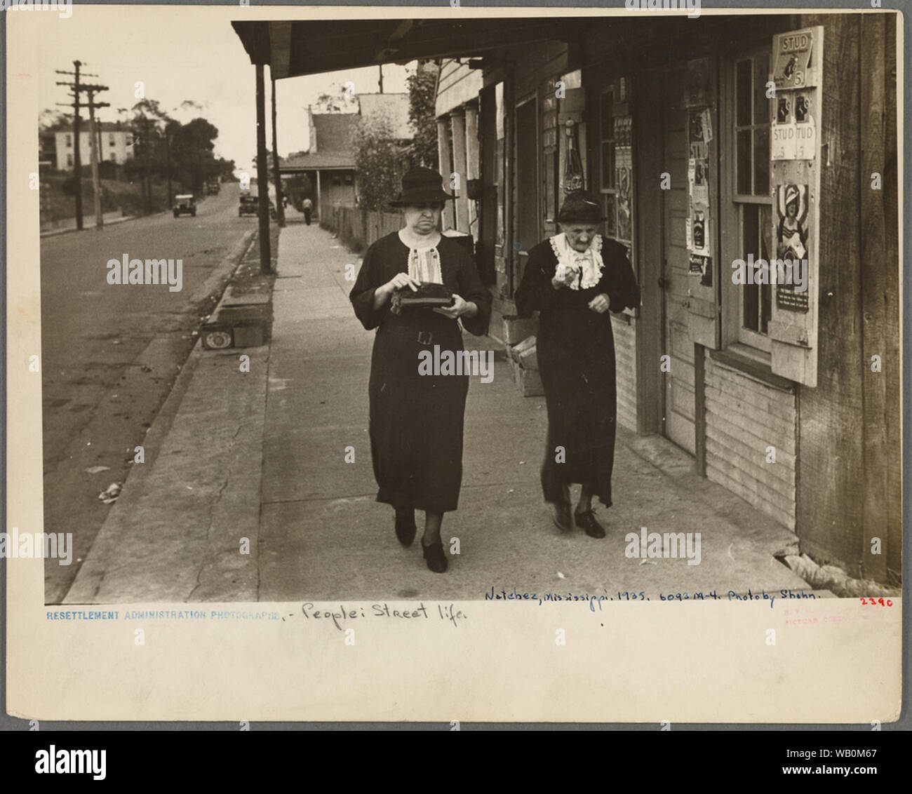 vintage usa great depression era photograph Stock Photo - Alamy
