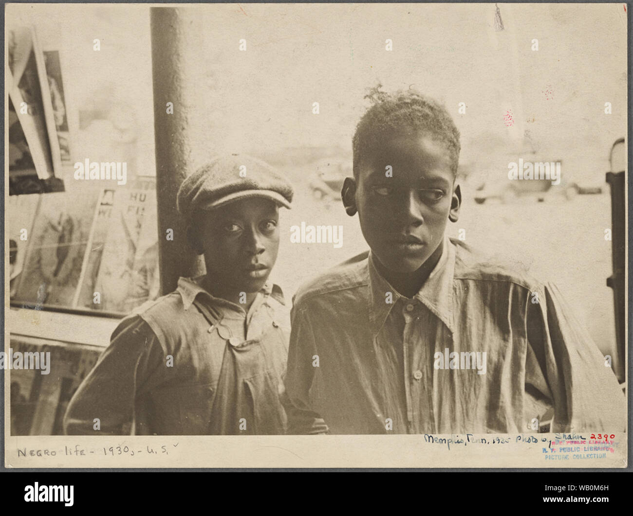 vintage usa great depression era photograph Stock Photo - Alamy