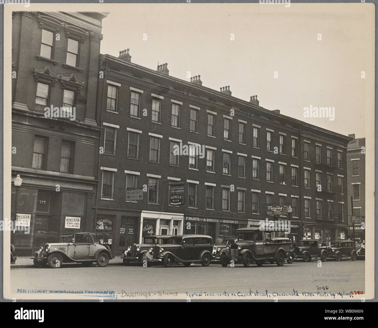 vintage usa great depression era photograph Stock Photo - Alamy