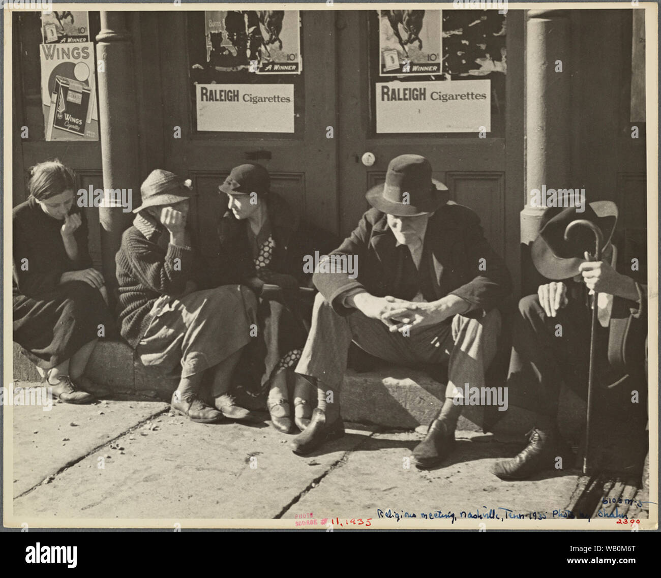 vintage usa great depression era photograph Stock Photo - Alamy