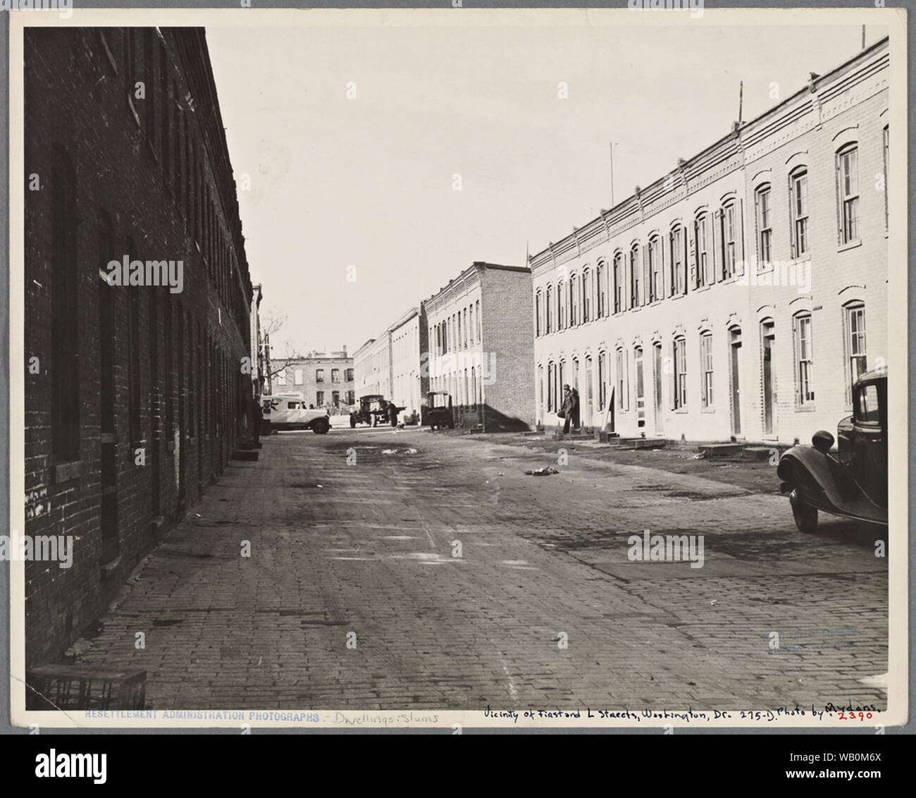 vintage usa great depression era photograph Stock Photo - Alamy