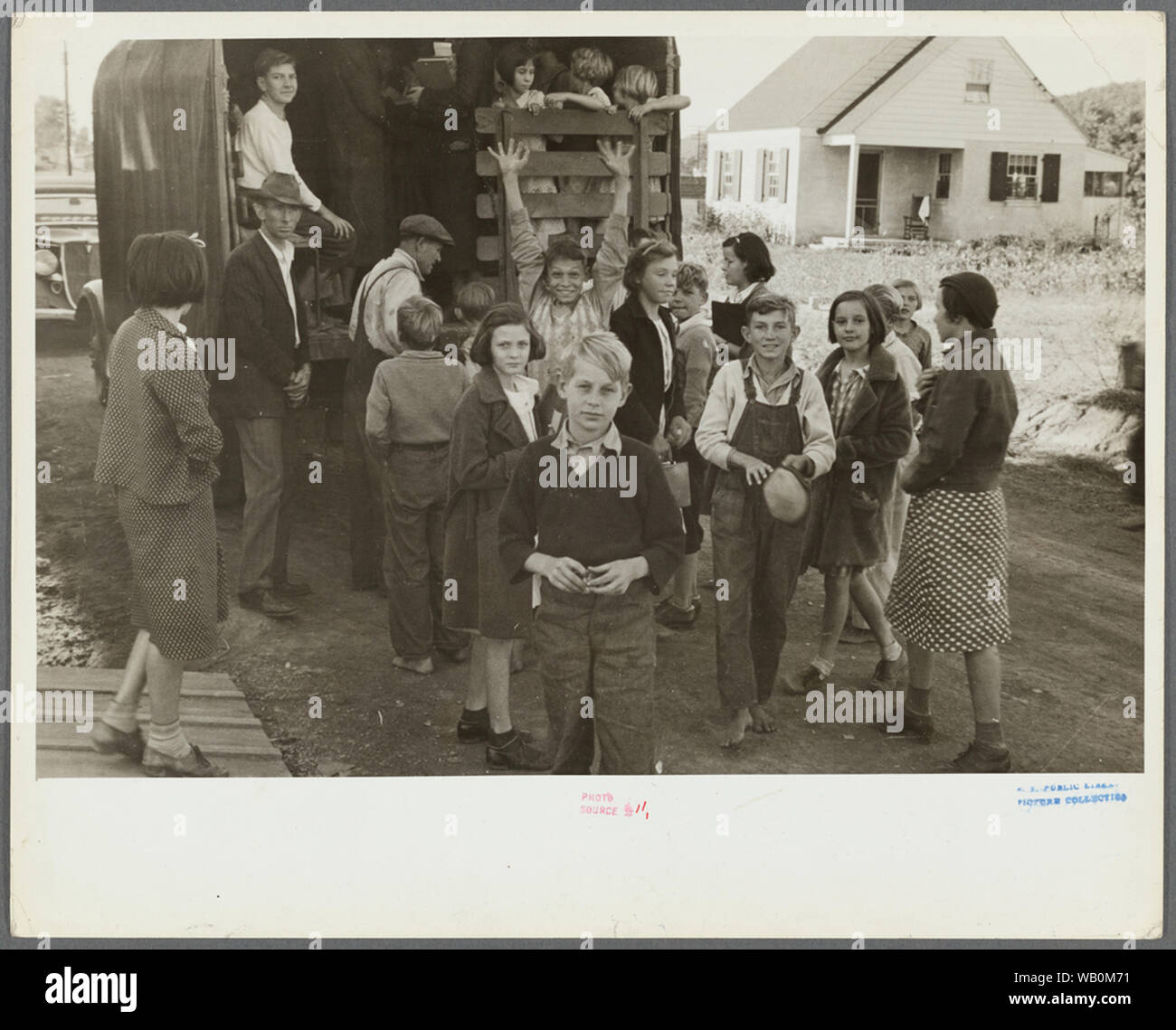 vintage usa great depression era photograph Stock Photo - Alamy