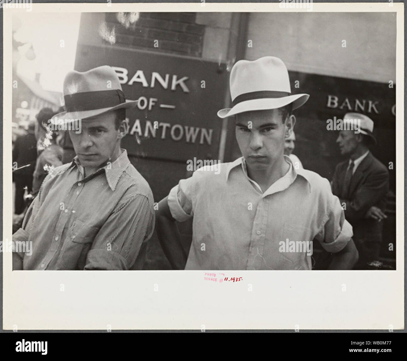 vintage usa great depression era photograph Stock Photo - Alamy