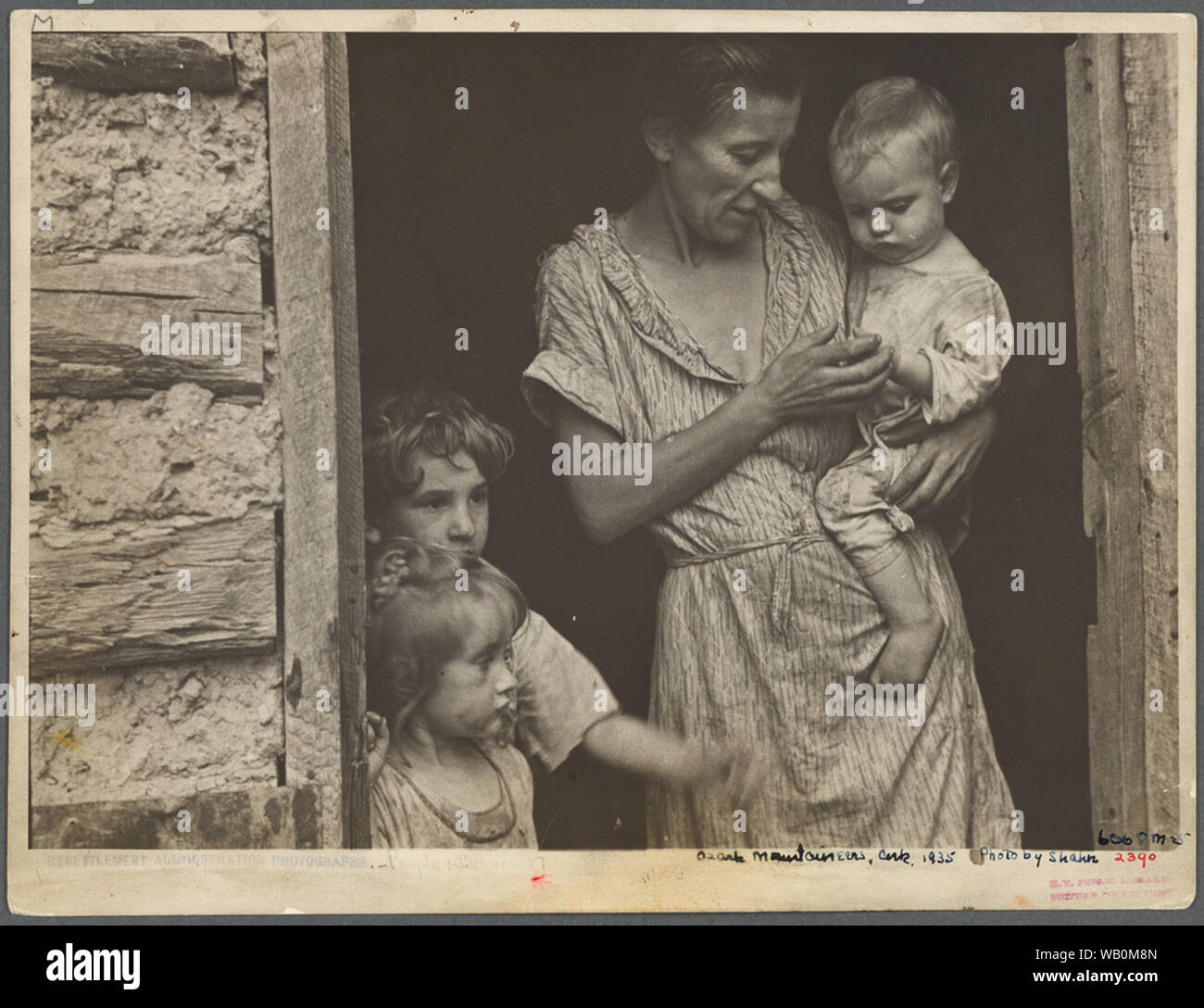 vintage usa great depression era photograph Stock Photo - Alamy