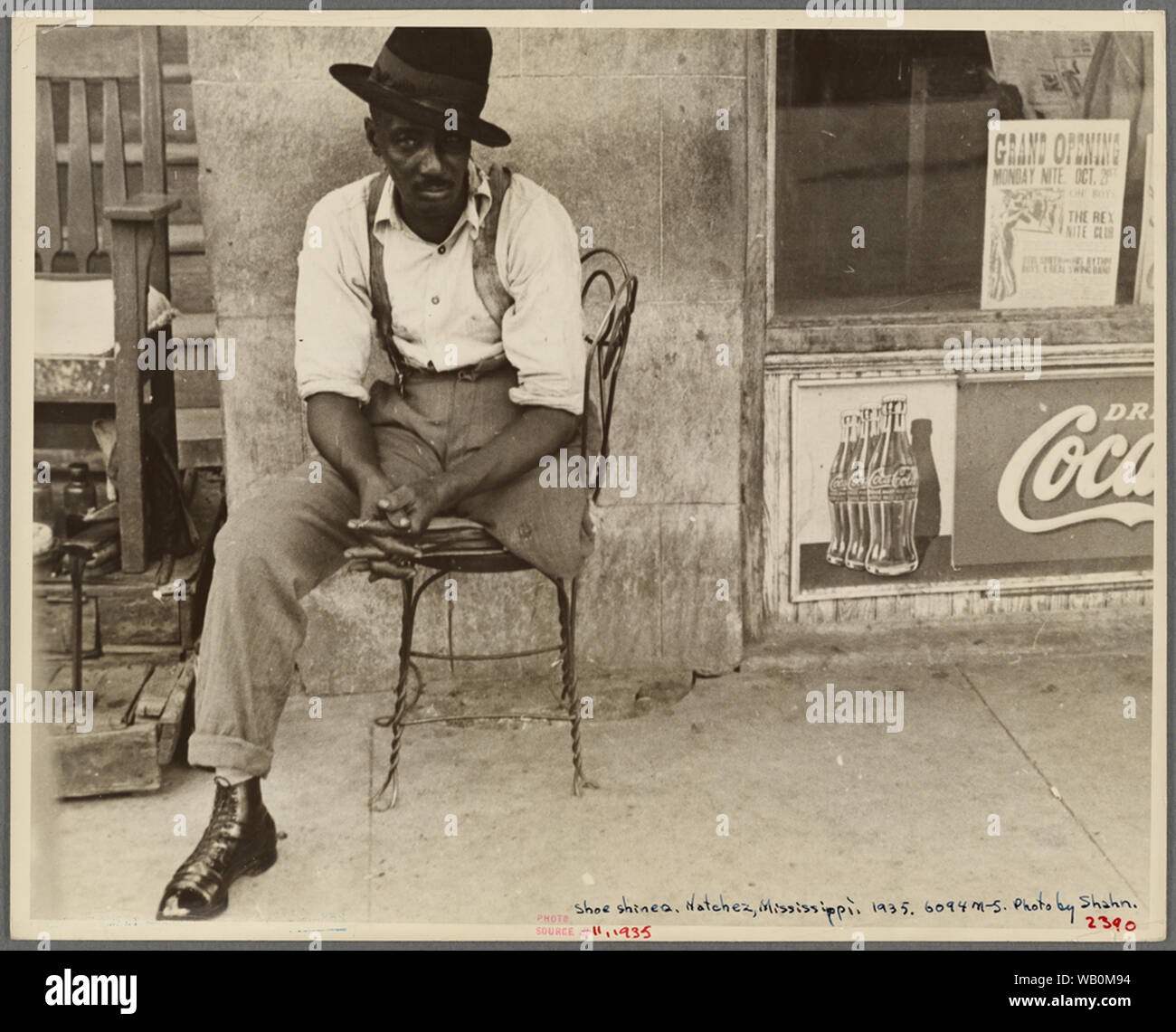 vintage usa great depression era photograph Stock Photo - Alamy