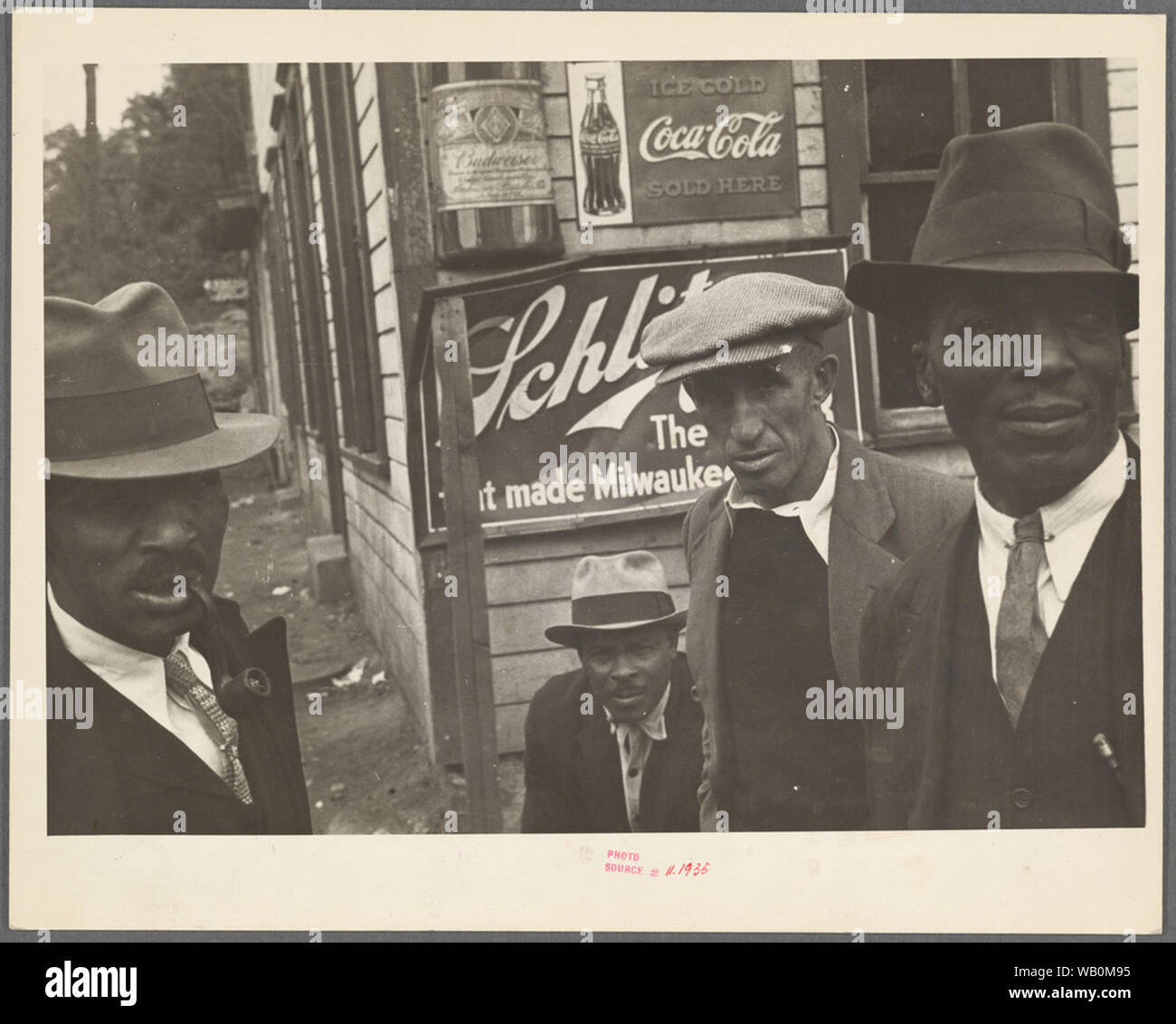 vintage usa great depression era photograph Stock Photo - Alamy