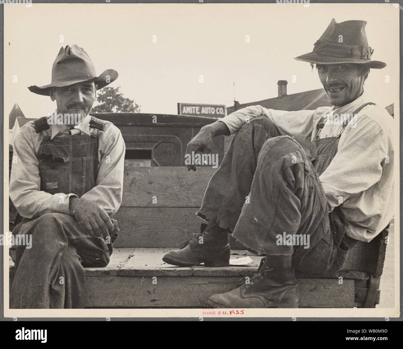 vintage usa great depression era photograph Stock Photo - Alamy