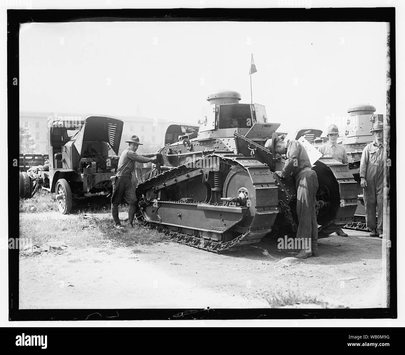 vintage tank photograph Stock Photo - Alamy