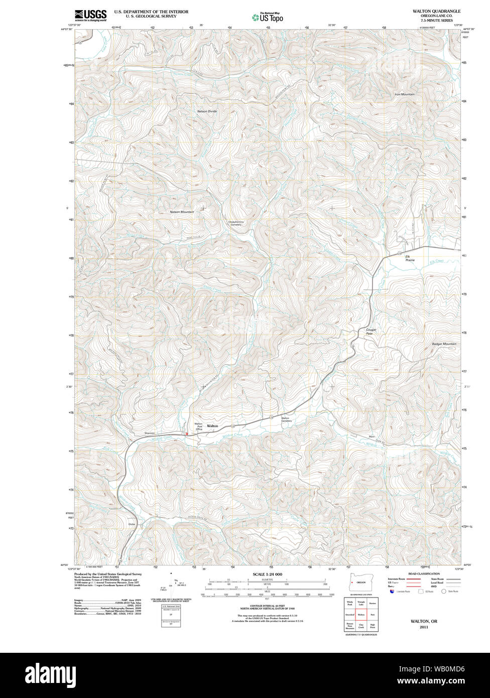Map of walton hi-res stock photography and images - Alamy