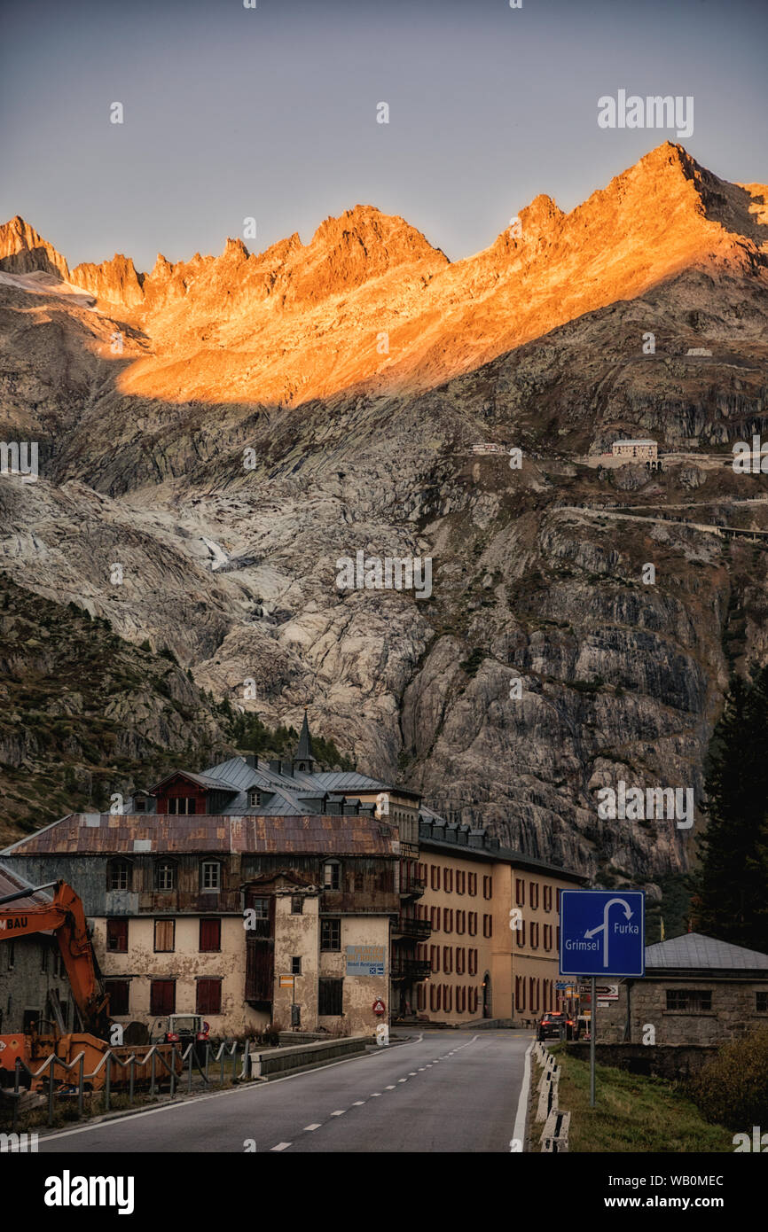 Gletsch hi-res stock photography and images - Alamy