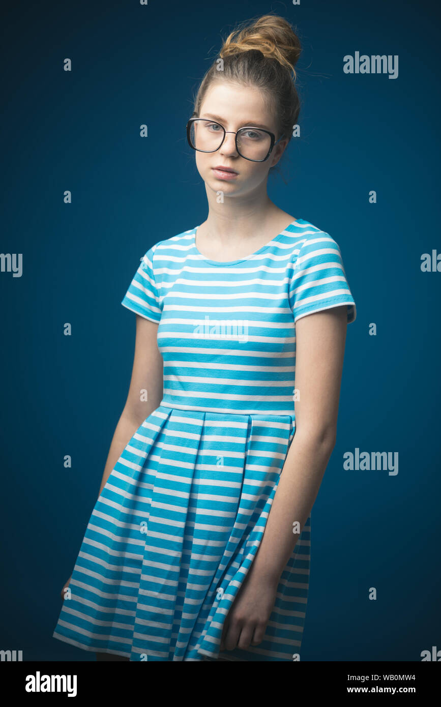 brain and beauty. cute teen girl has brain and beauty. beauty woman ...