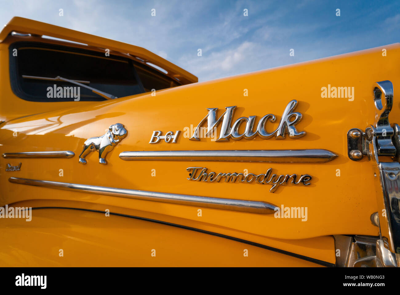 Whitby Traction Engine Rally 2019 and vintage trucks on display Stock ...