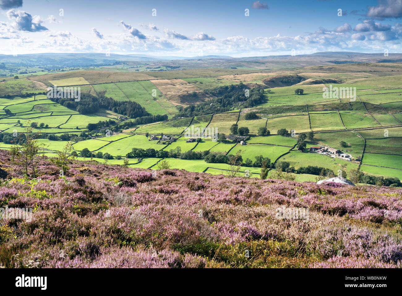 Skyreholme hamlet in Lower Wharfedale, The Yorkshire Dales National ...