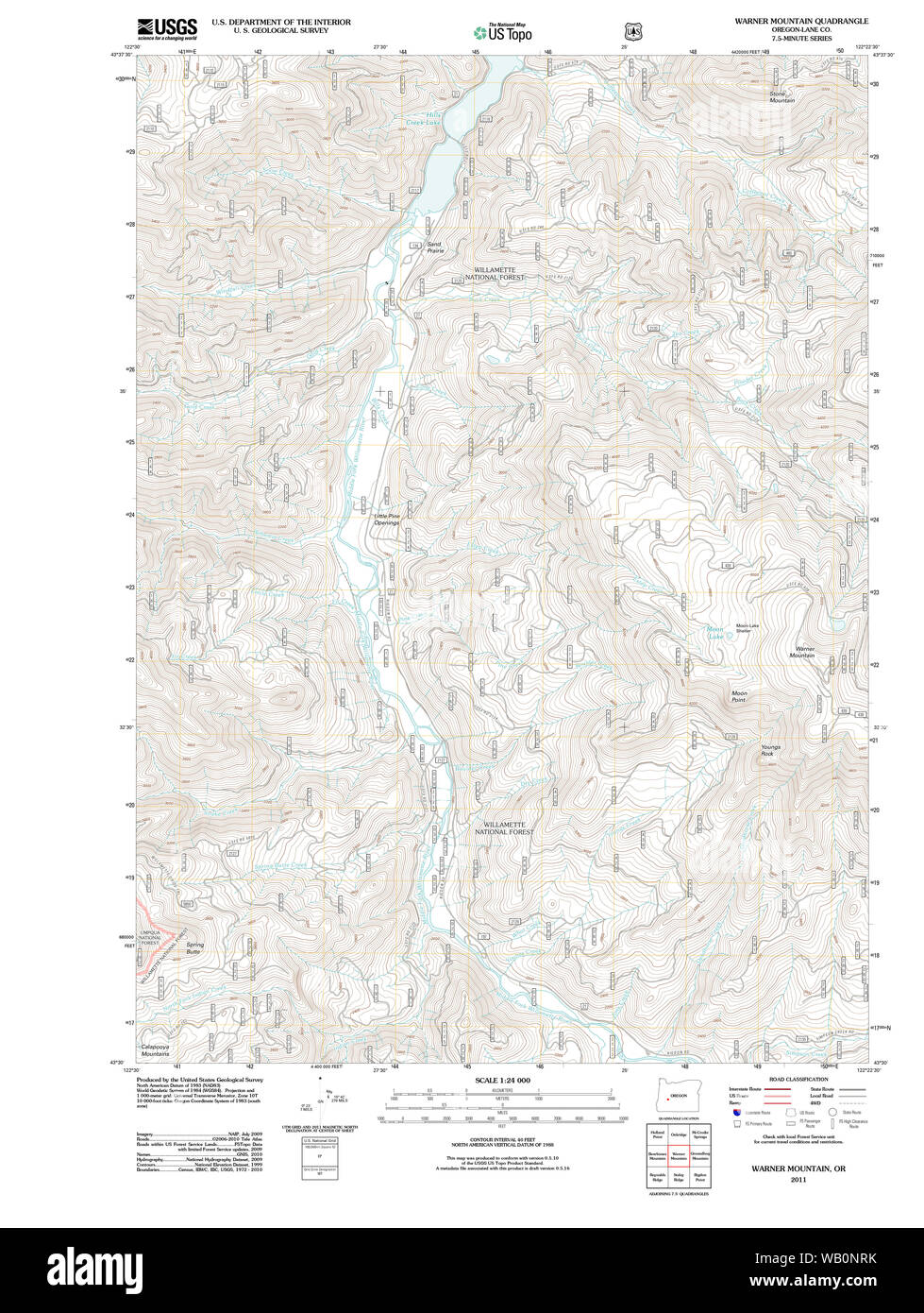 Warner map hi-res stock photography and images - Alamy