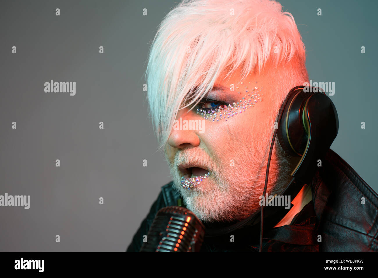 Visage singer hi-res stock photography and images - Alamy