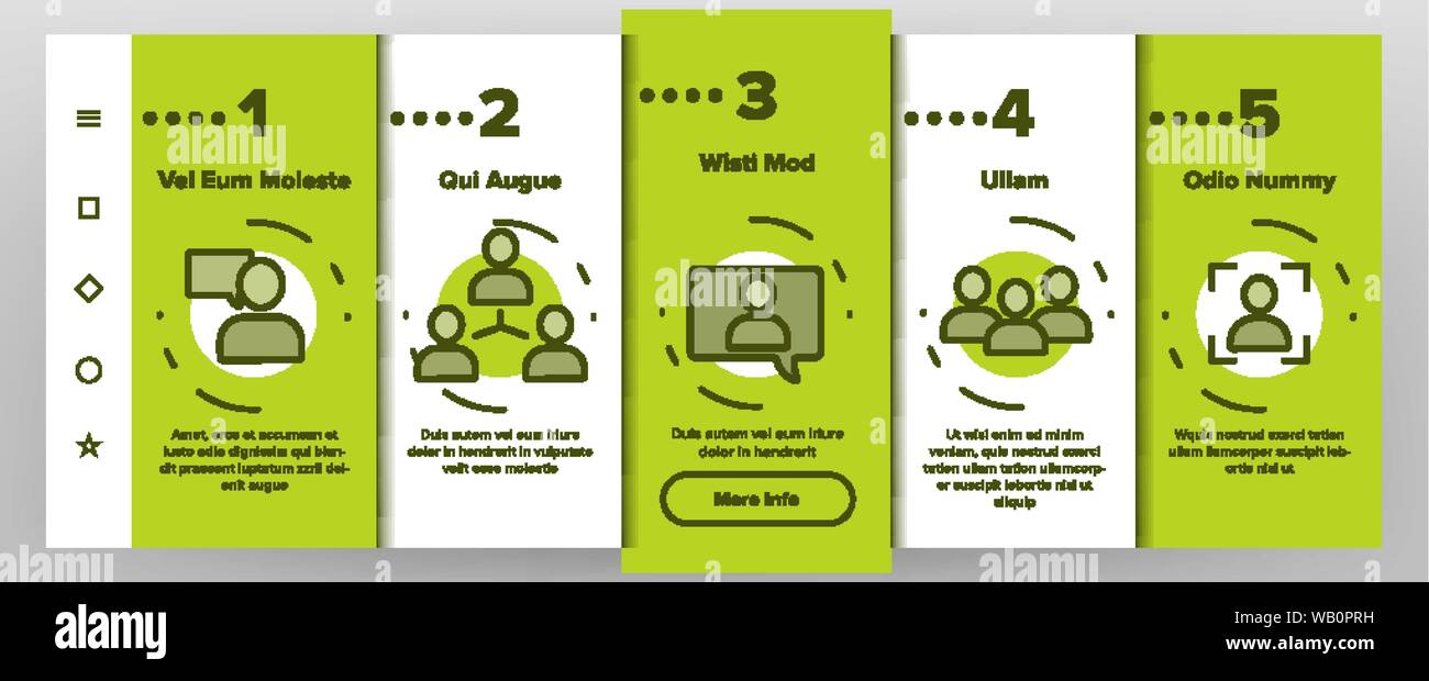 User Sign Onboarding Vector Stock Vector Image & Art - Alamy