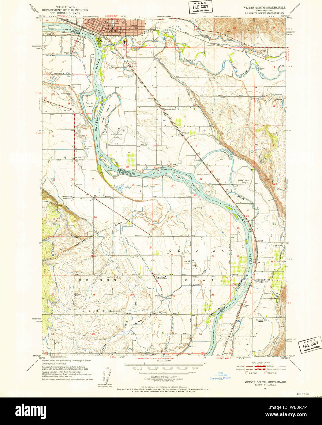 Map of weiser hi-res stock photography and images - Alamy
