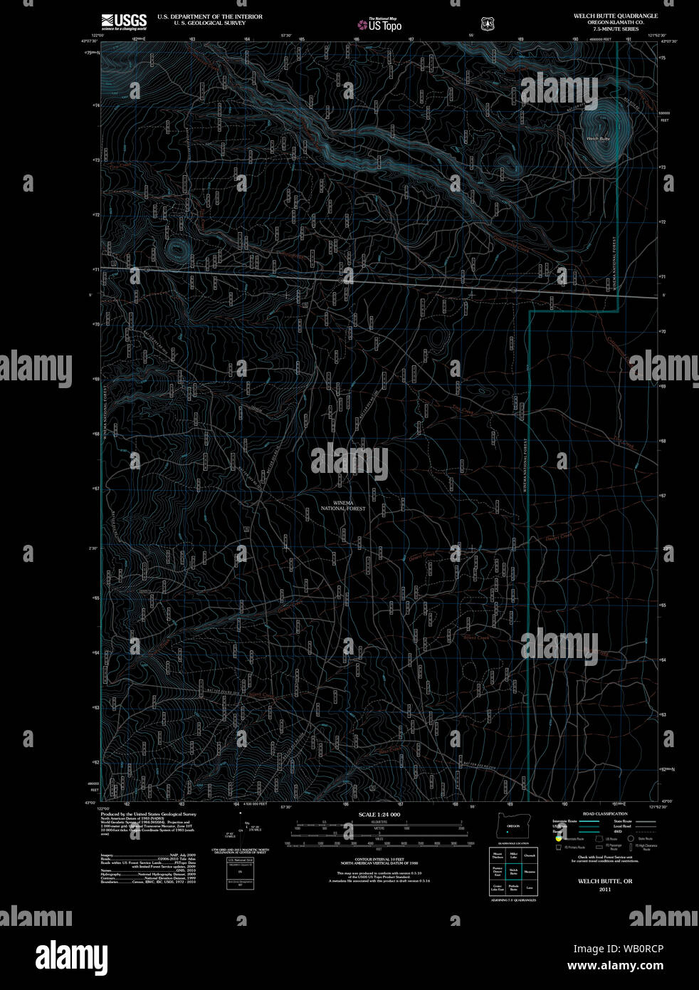 Map of welch hi-res stock photography and images - Alamy