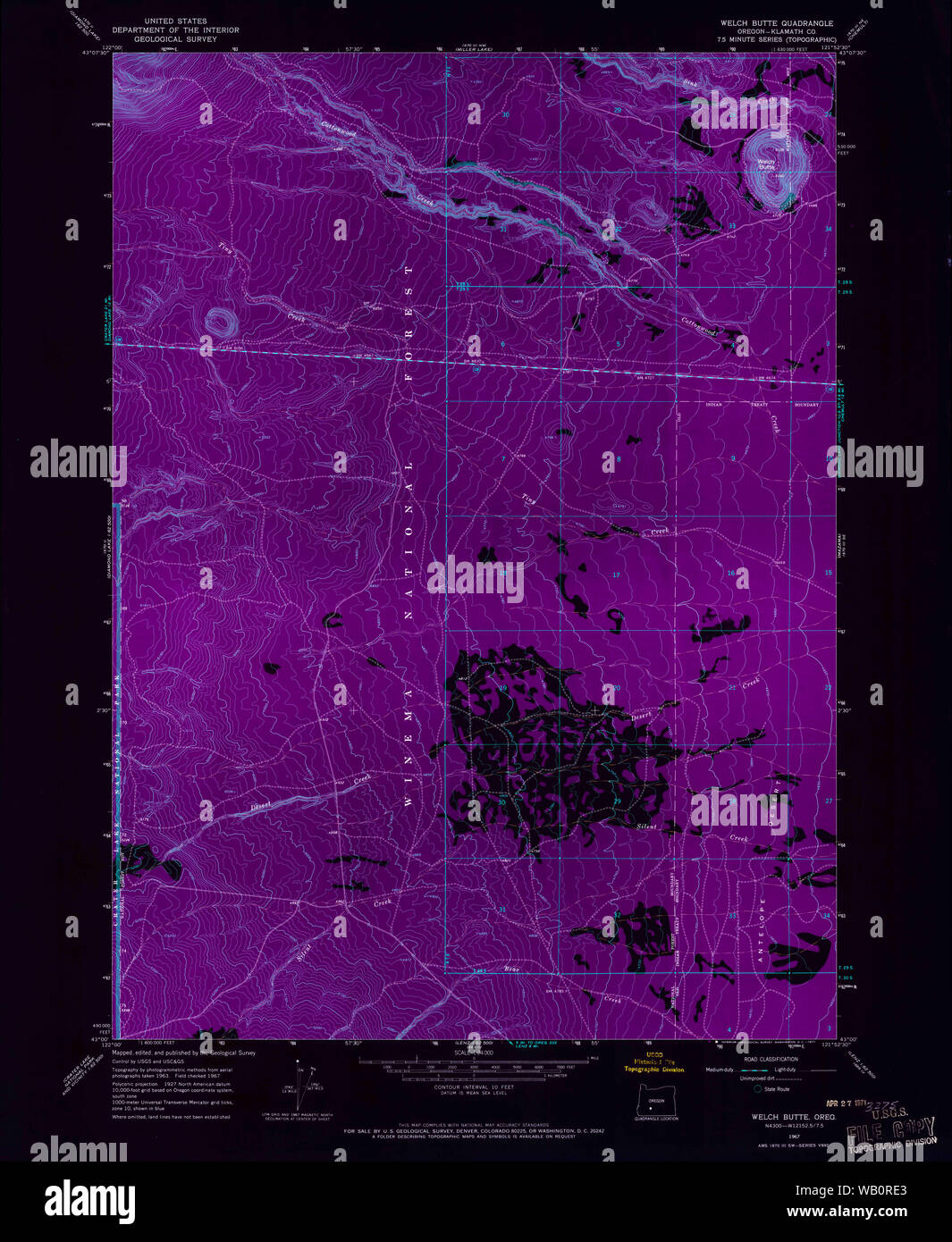 Map of welch hi-res stock photography and images - Alamy