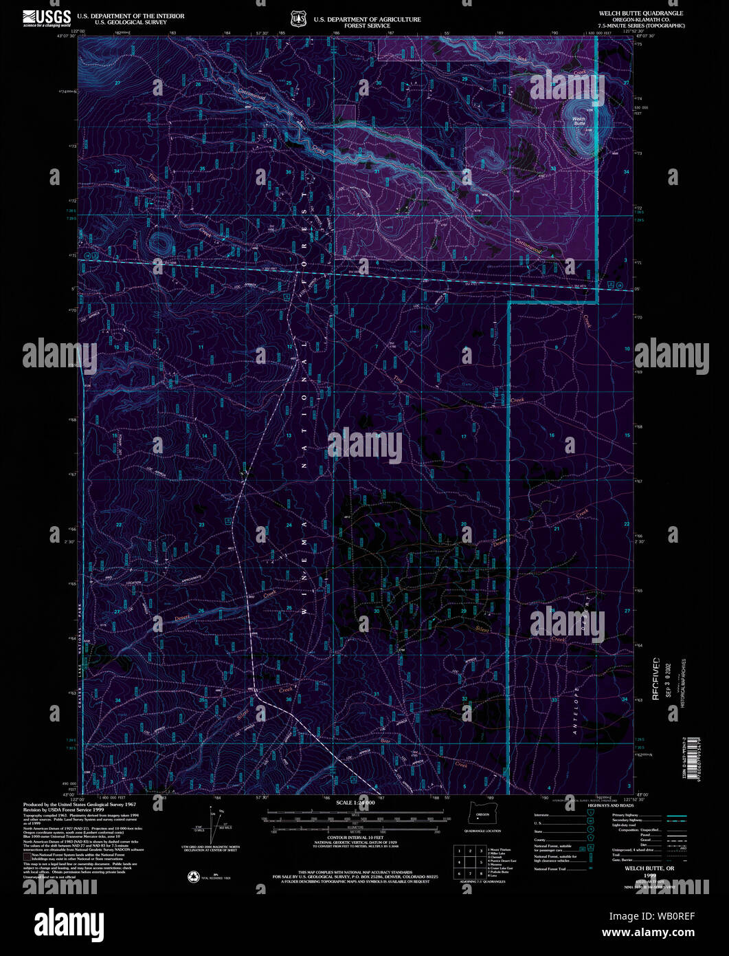 Map of welch hi-res stock photography and images - Alamy